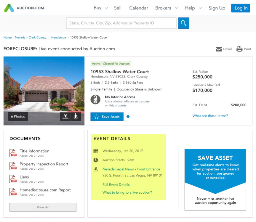 Auction Day: What to expect when arriving at a property auction