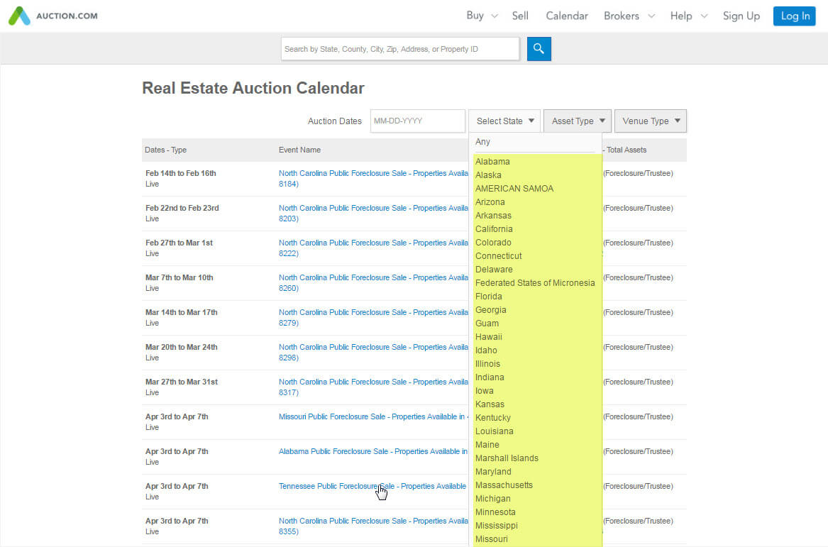 Before Auction - What to expect before auctions start